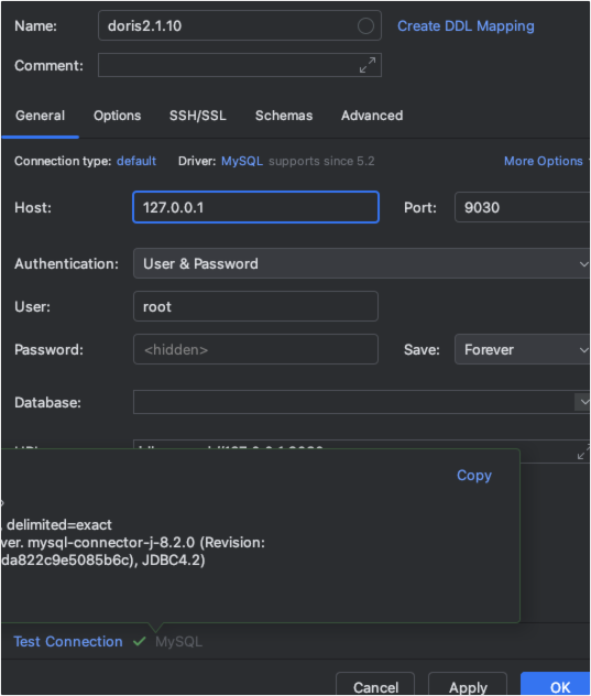 Mac电脑通过Docker安装Doris2.1.10详细-防止踩坑_mac安装doris-CSDN博客