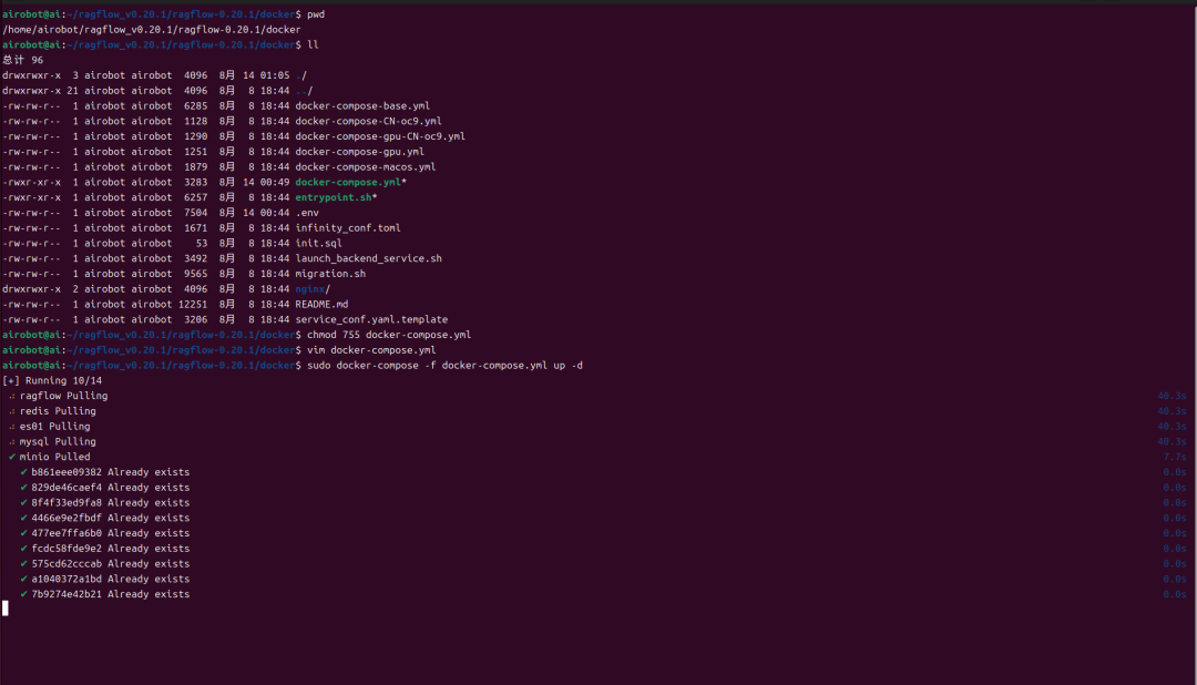 基于 Docker 零基础本地快速安装 RAGFlow,大模型入门到精通，收藏这篇就足够了！_docker安装ragflow-CSDN博客