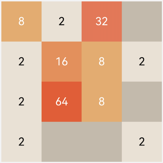 HarmonyOS Next 实现 2048 小游戏-CSDN博客