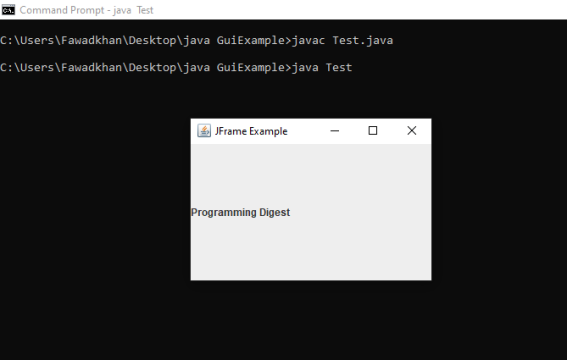 JFrame in Java with Examples-CSDN博客