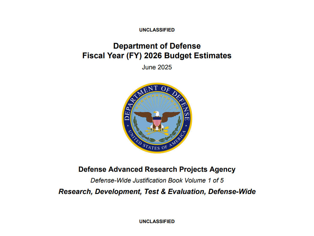 AI强军：DARPA 2026预算揭示美军人工智能战略全景图-CSDN博客