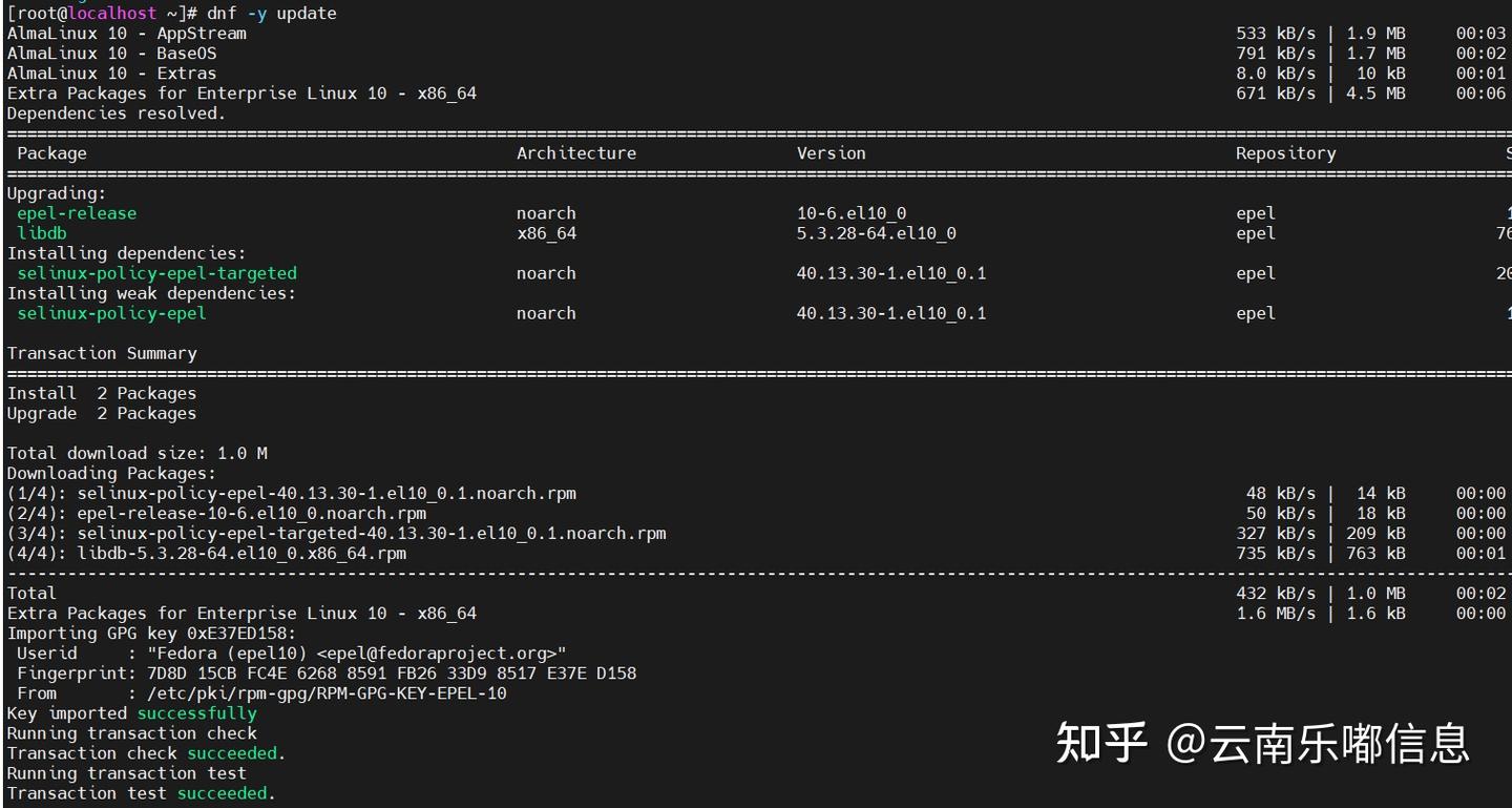 AlmaLinux-9升级AlmaLinux-10教程（兼容RockyLinux-9升级RockyLinux-10）_rocky linux 9升级10-CSDN博客