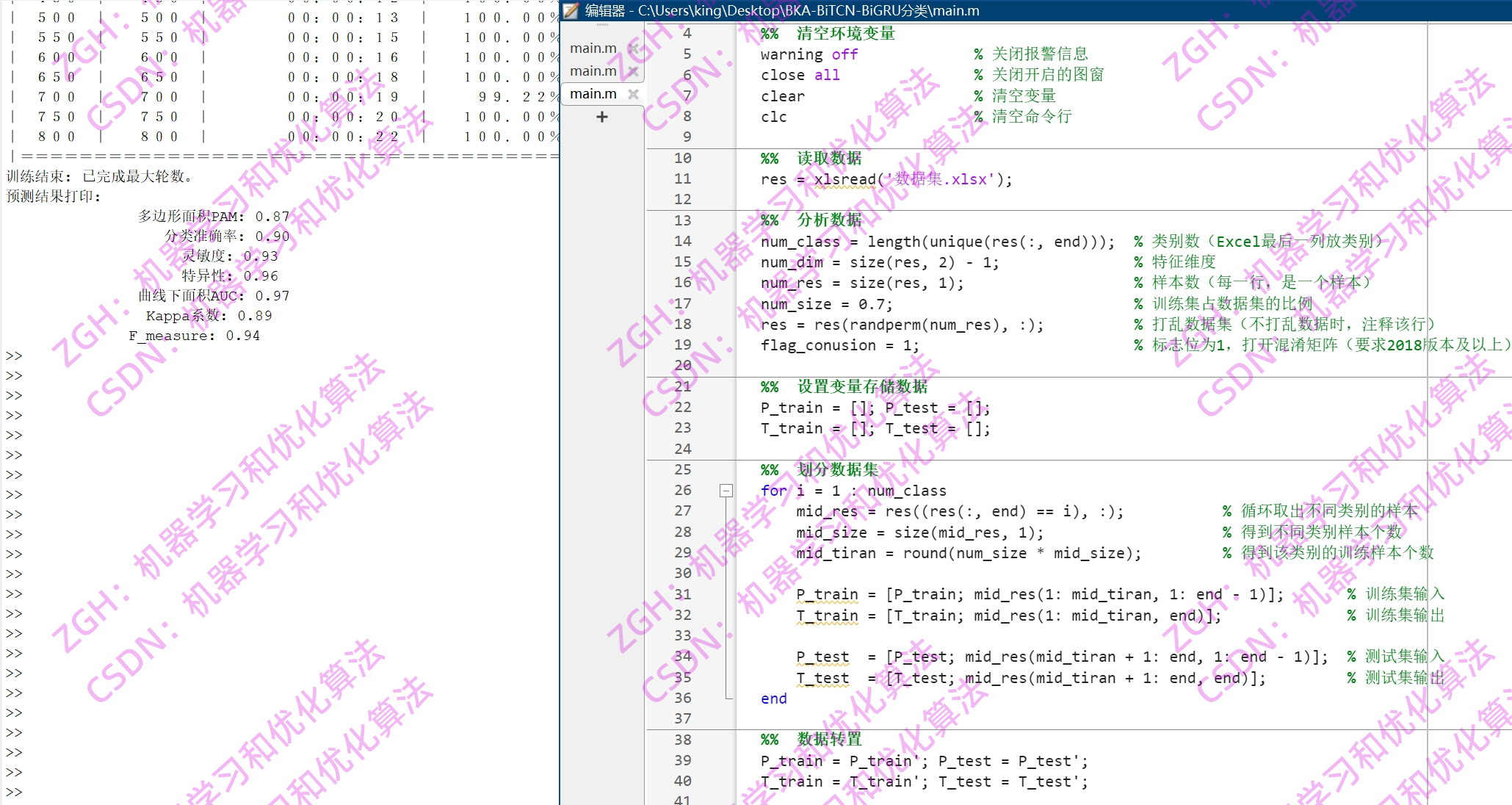 [原创]BKA-BiTCN-BiGRU分类 黑翅鸢算法-双向时间卷积网络-双向门控循环单元的数据分类预测_黑翅鸢算法python代码-CSDN博客