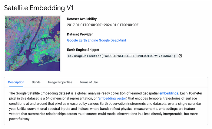 人工智能像素：谷歌卫星嵌入数据集介绍_satellite embedding-CSDN博客