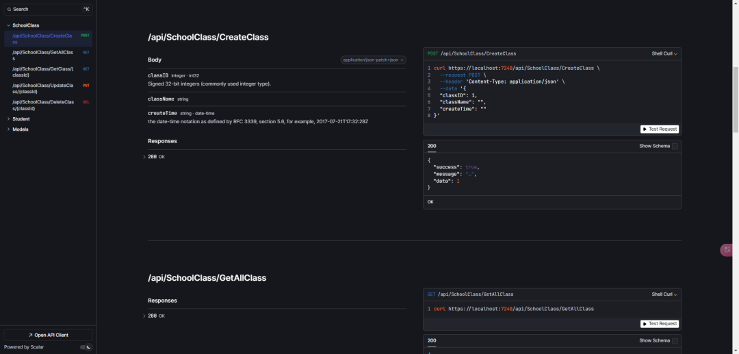 在 .NET 9 中使用 Scalar 管理 Web API 文档_scalar api reference 使用-CSDN博客