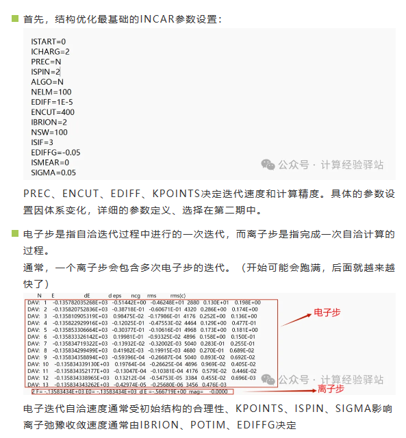 VASP结构优化专题贴汇总_vasp结构优化后,eos方程拟合结构优化 做科研的大师兄-CSDN博客