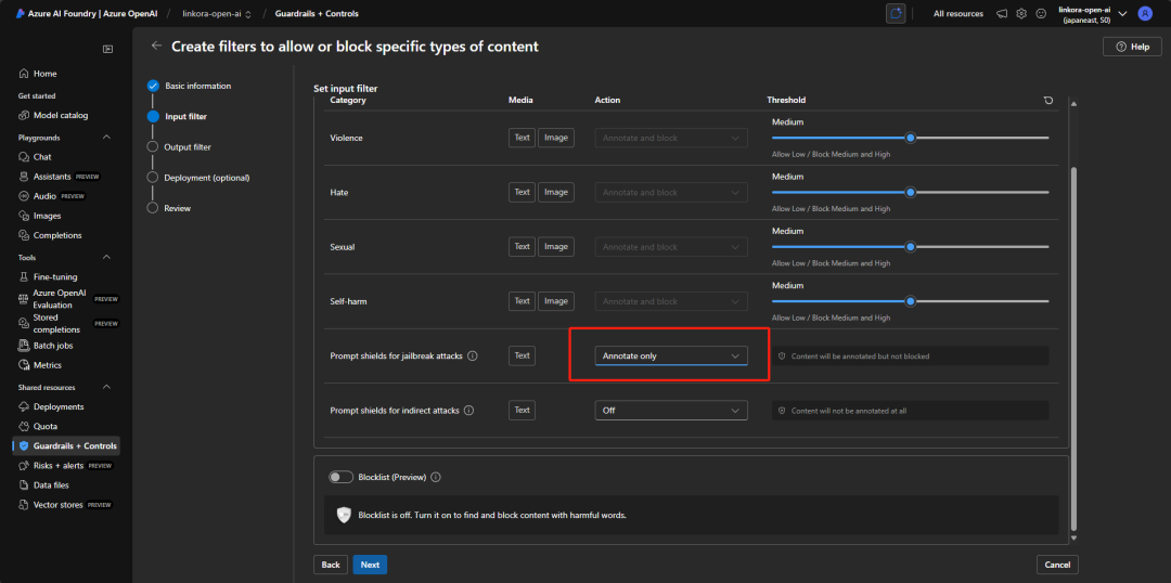 如何应对 Azure OpenAI 的 Content Filter 错误（HTTP 400）_the response was filtered due to the prompt ...