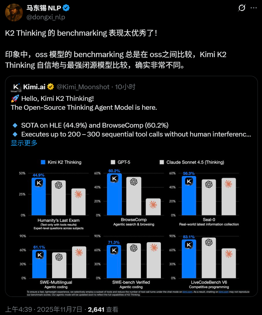 Kimi如何用1%资源超越GPT-5？开源大模型K2 Thinking技术深度解析！_kimi超过gpt-CSDN博客