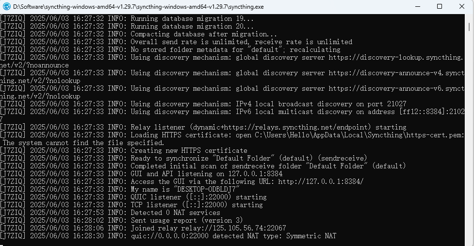 本地部署文件同步工具 Syncthing 并实现外部访问_syncthing windows-CSDN博客