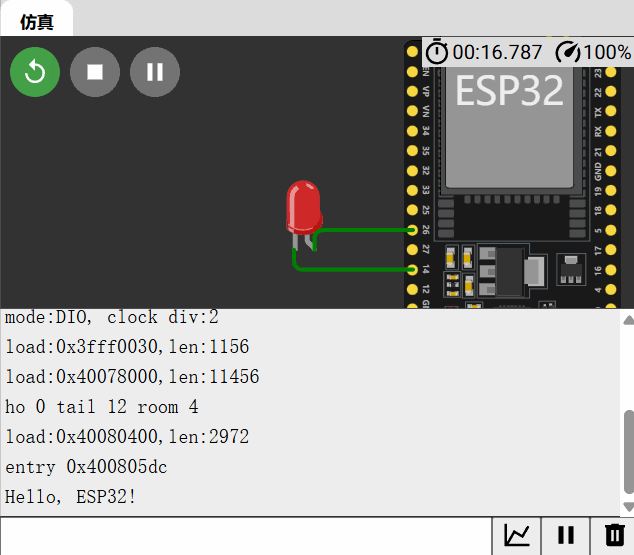 [Wokwi模拟器] ESP32无实物入门教程（零）：开发环境与第一个点灯实验-CSDN博客