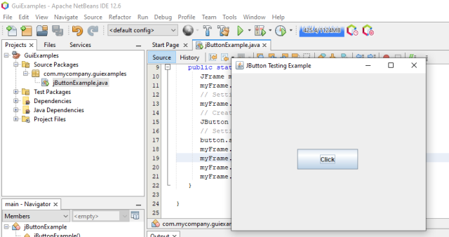 Java JButton with Examples using NetBeans-CSDN博客