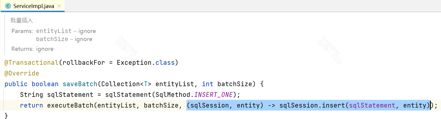MyBatis-Plus批量插入方法saveBatch_mybatisplus的savebatch方法-CSDN博客