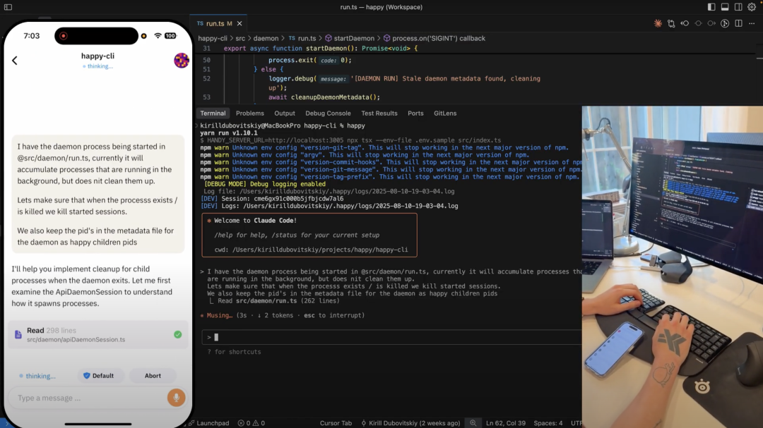 这个 GitHub 项目牛逼！在手机上用 Claude Code 或 Codex。-CSDN博客
