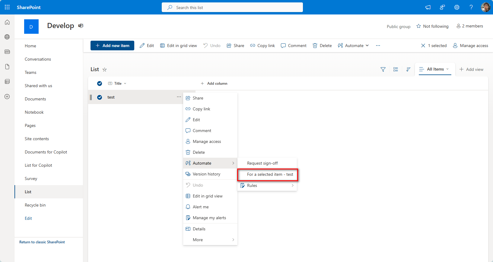 SharePoint 列表直接触发Power Automate_sharepoint automate-CSDN博客