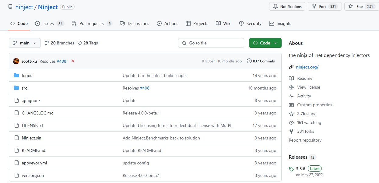 推荐一款Ioc容器之Ninject入门详解_使用 ninject-CSDN博客