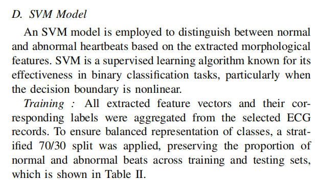 【心电信号ECG】基于支持向量机SVM心电图心搏检测与分类附Matlab复现含文献-CSDN博客