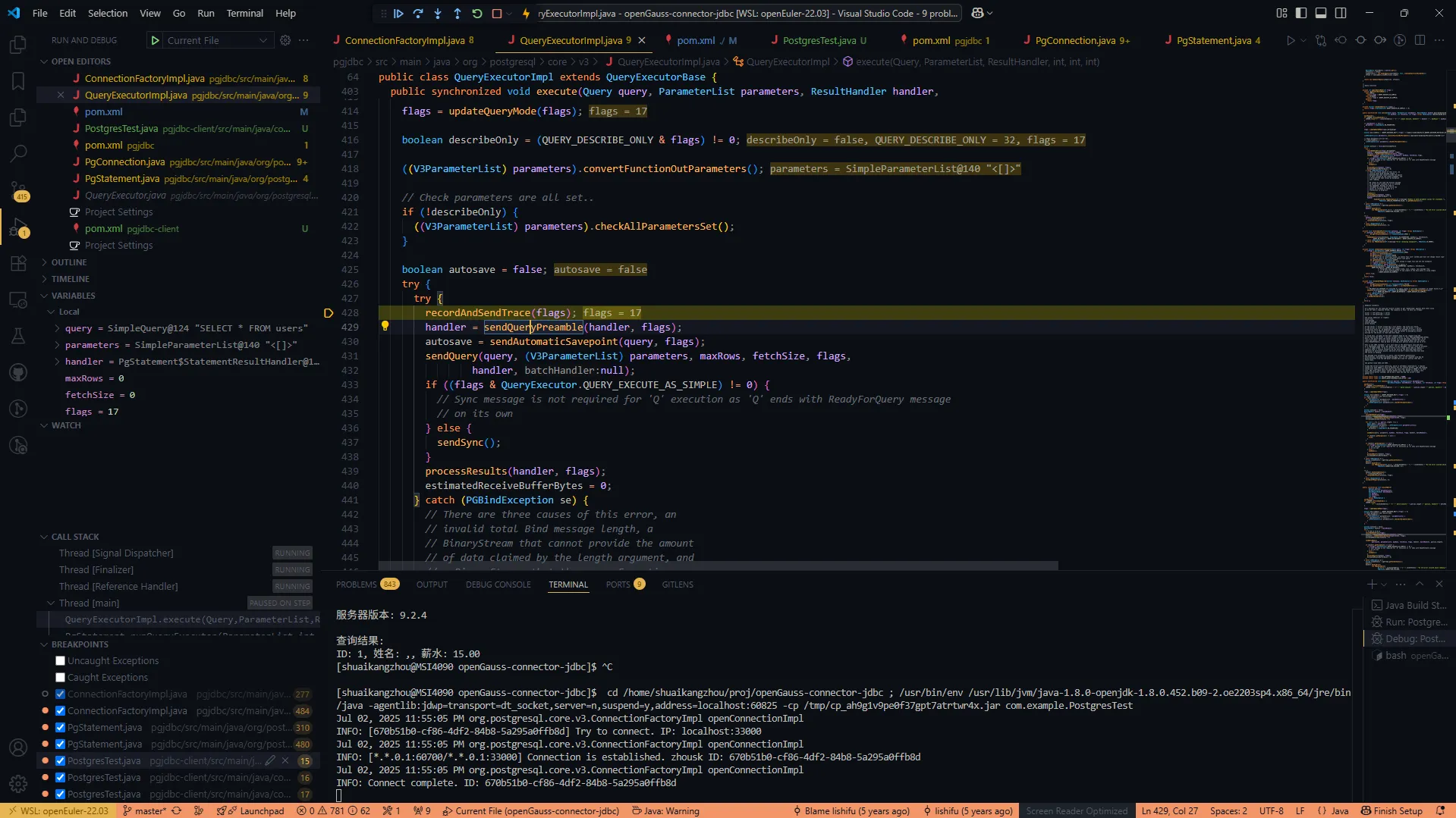 openGauss JDBC 驱动调试环境搭建指南_opengauss maven-CSDN博客