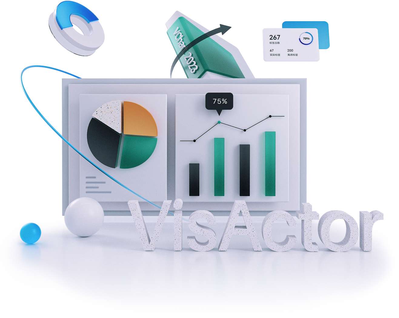 1.3K star！VisActor团队开源神器，3秒生成商业级图表，程序员直呼真香！-CSDN博客