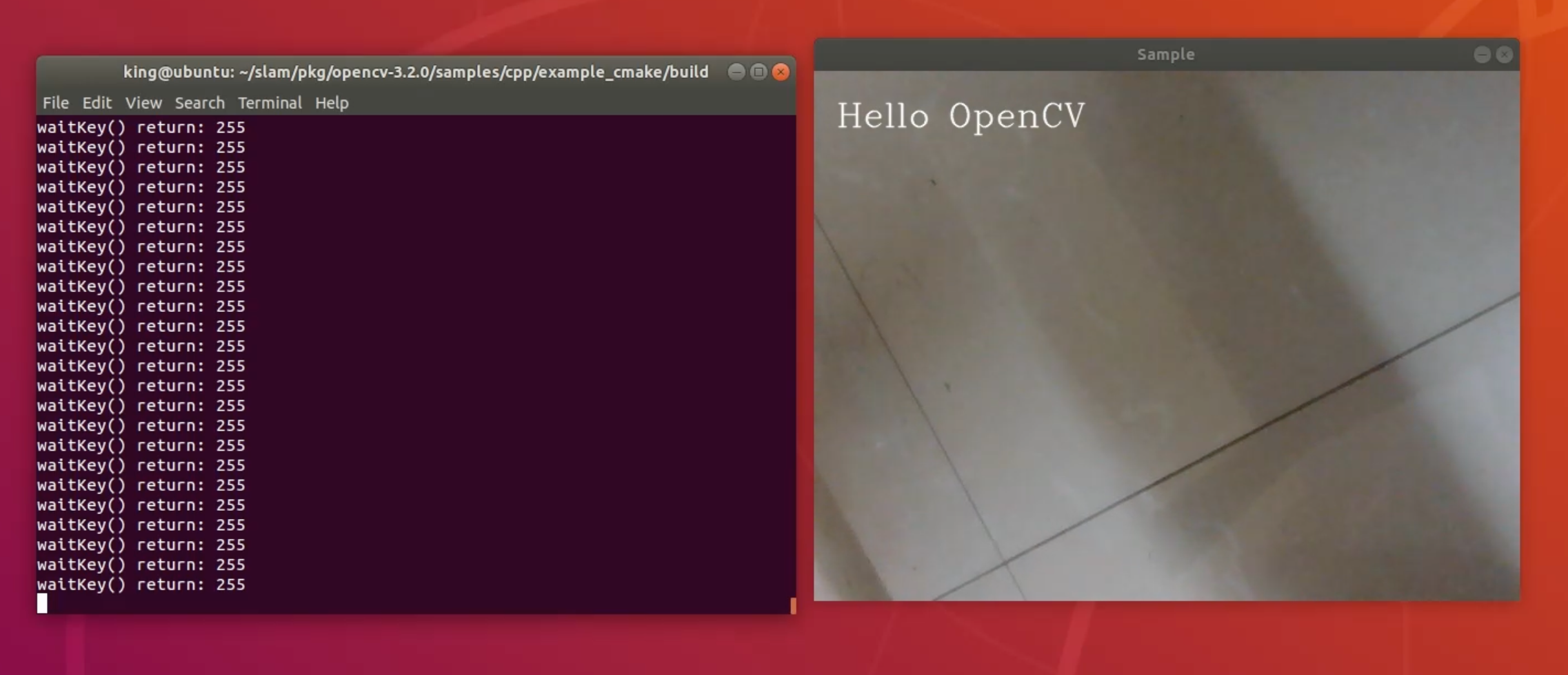 【SLAM】ubuntu 18.04 下 OpenCV 3.2.0 的 opencv_example 运行闪退-CSDN博客
