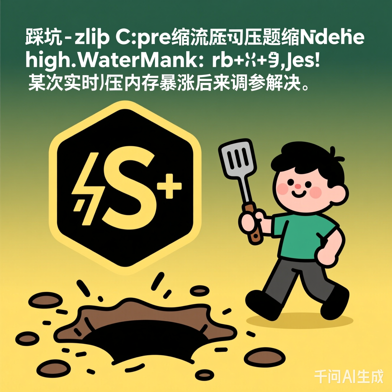 踩坑zlib压缩流highWaterMark：某次实时压缩内存暴涨后来调参解决-CSDN博客