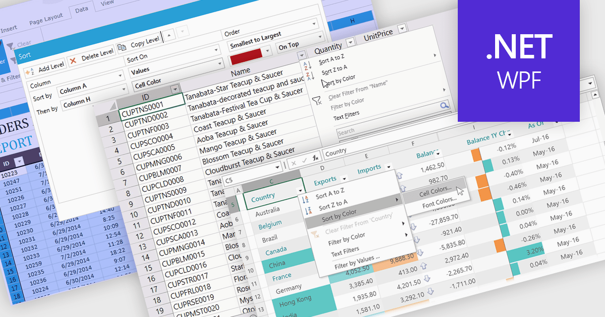 组织数据以获得更快的洞察力-Syncfusion WPF 电子表格_syncfusion for wpf-CSDN博客
