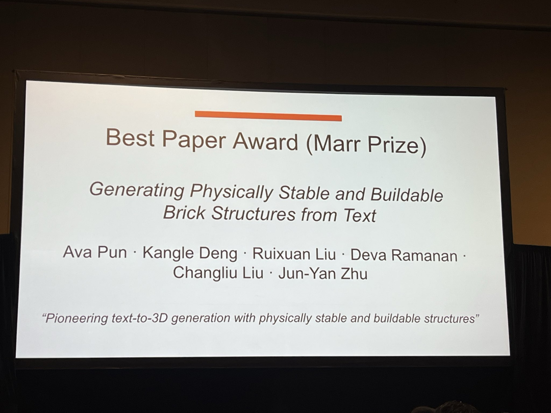 ICCV 2025最佳论文出炉！CMU团队带来BrickGPT：让文本生成3D积木！-CSDN博客