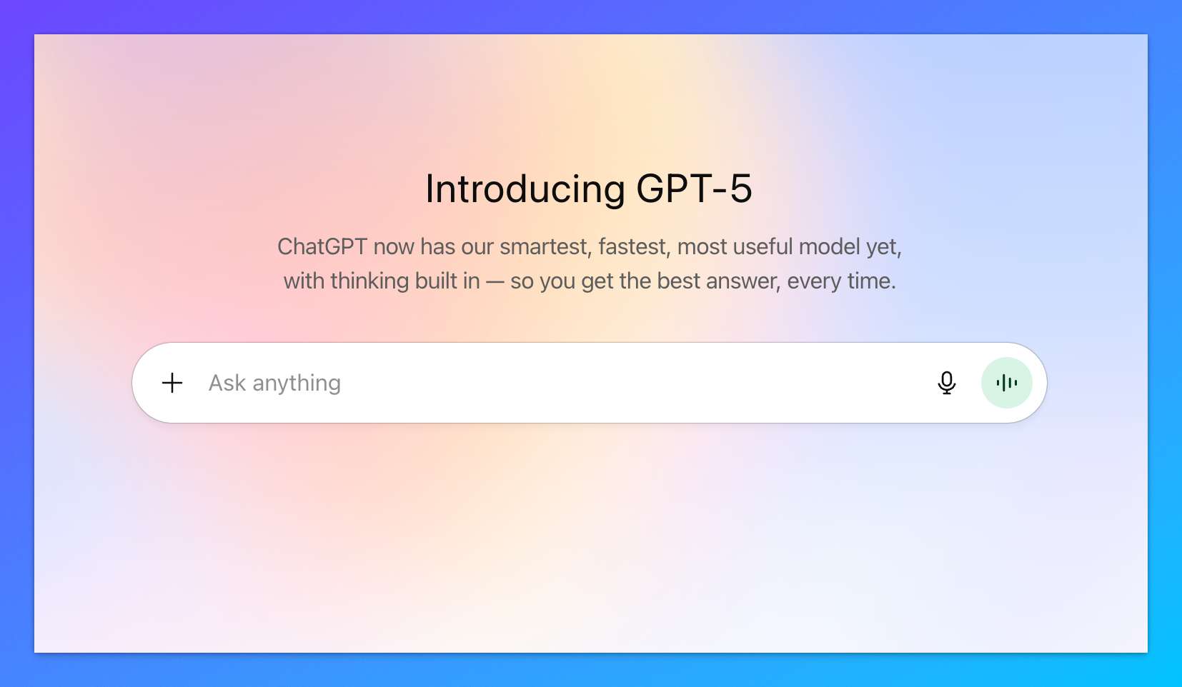 再见 GPT-4！刚刚，OpenAI 正式发布 GPT-5，免费用户也能用！附详细解读_怎么验证gpt api是5还是4-CSDN博客