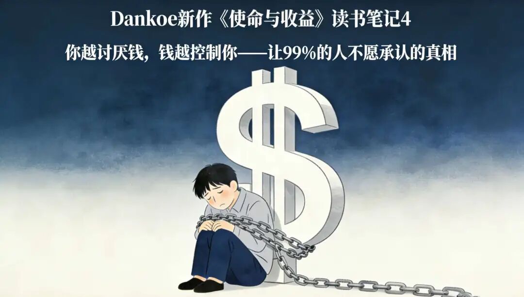Dankoe新作《使命与收益》读书笔记3｜你越讨厌钱，钱越控制你——让99%的人不愿承认的真相-CSDN博客