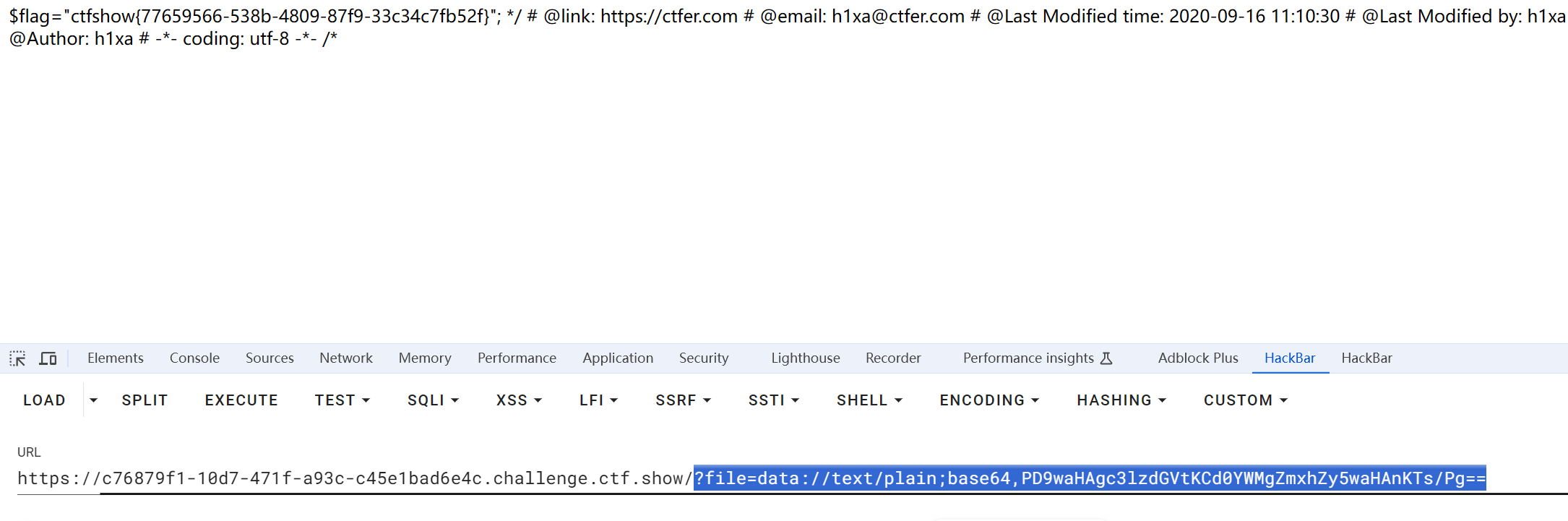CTFshow文件包含-CSDN博客