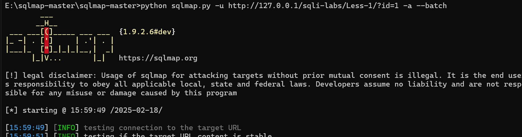 2025最新版本sqlmap工具使用保姆级别教程包教包会(学不会你来喷我)_yakit sqlmap-CSDN博客
