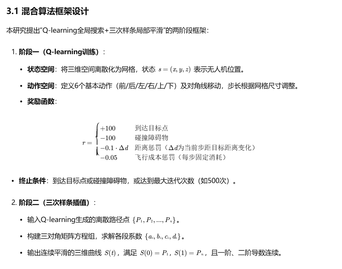 【智能算法应用】基于Q-learning三次样条曲线求解三维无人机路径规划问题附Matlab代码-CSDN博客