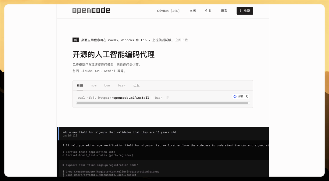OpenCode 超级详细入门指南，打造你的高效 AI 编程助手-CSDN博客