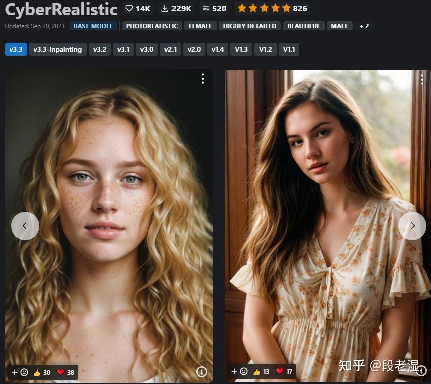 Stable Diffusion 6 个顶流大模型推荐！哪个更好用？_cyberrealistic模型-CSDN博客