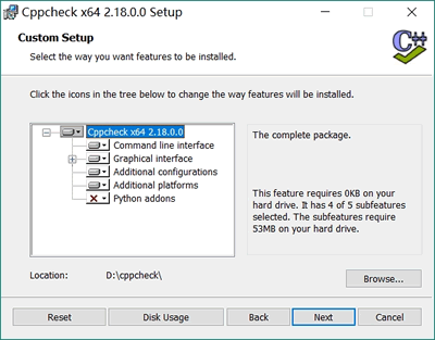 cppcheck下载和安装图文教程（附安装包）-CSDN博客