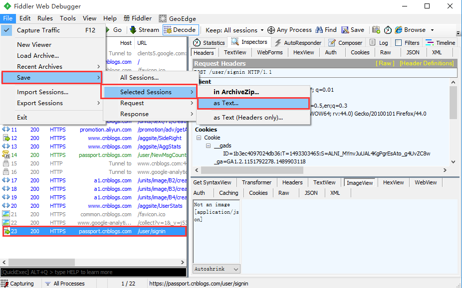 Python+Requests接口测试教程（1）：Fiddler抓包工具_python requ网页自动化抓包工具-CSDN博客