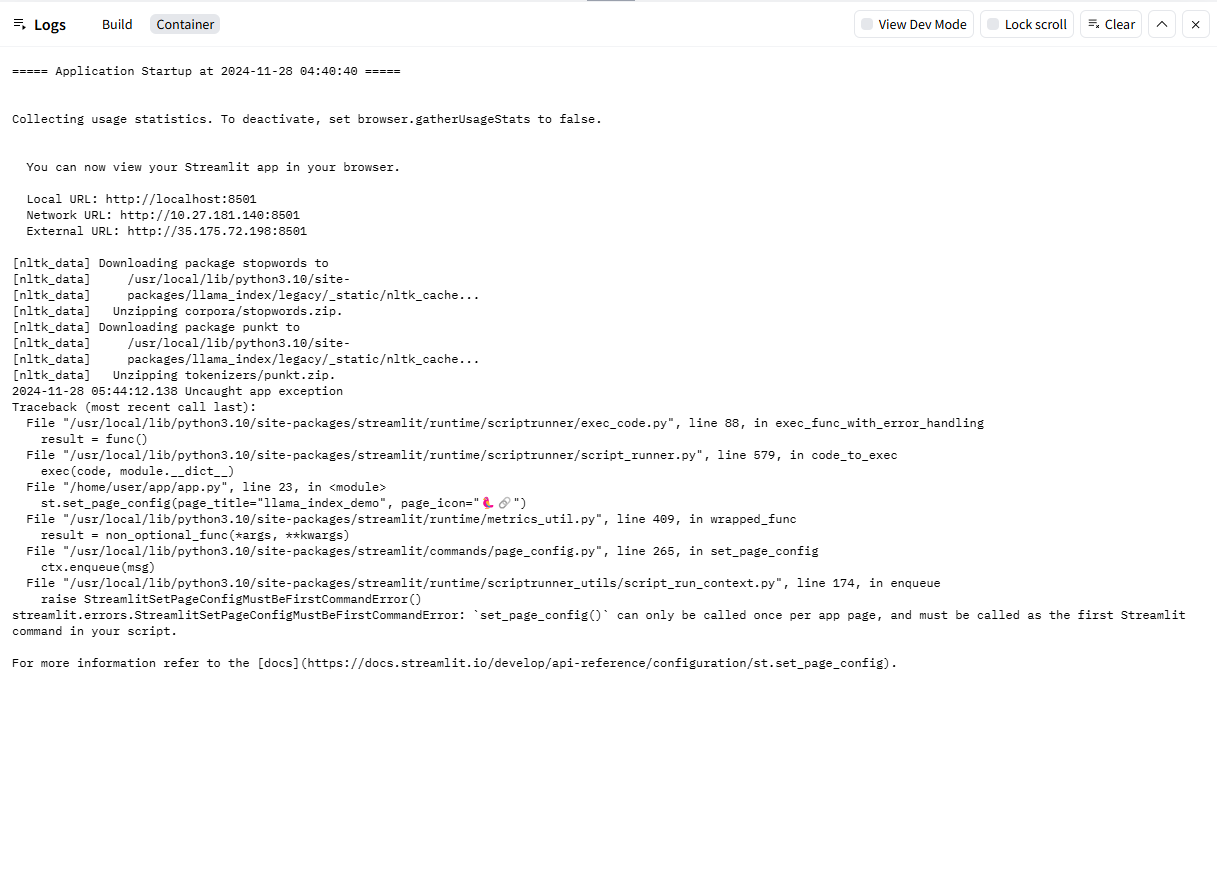 书生大模型实战营LlamaIndex+InternLM RAG 实践_任务要求3 :将 streamlit+llamaindex+浦语api的 space 部署到 hug-CSDN博客