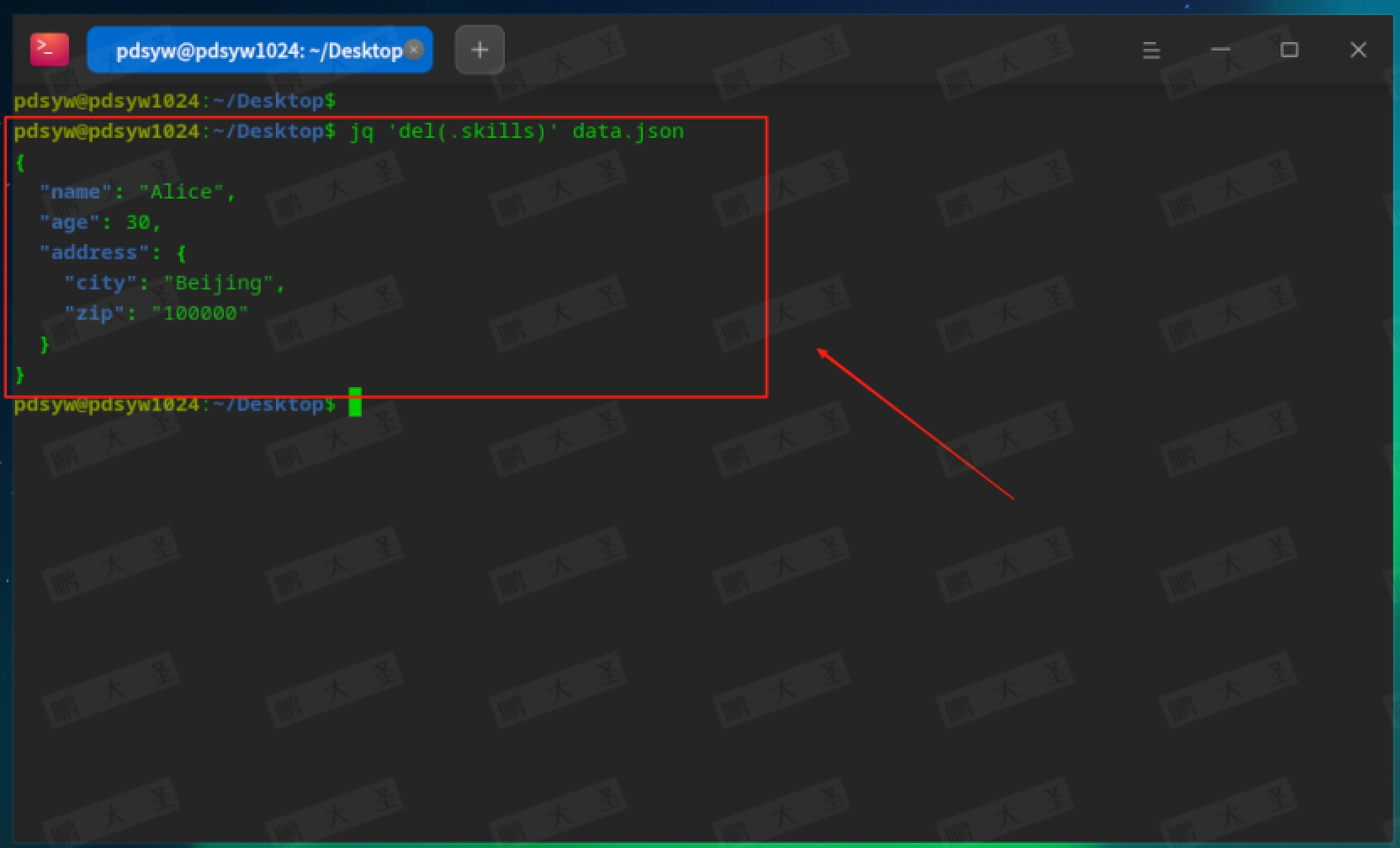 jq：命令行处理 JSON 的神器_jq json-CSDN博客