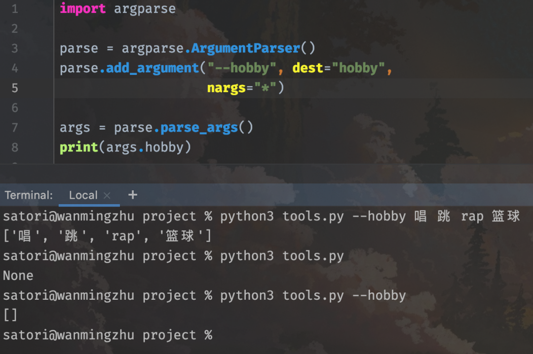 Python 超强命令行解析工具 argparse ！_argparse 提取参数requires-CSDN博客
