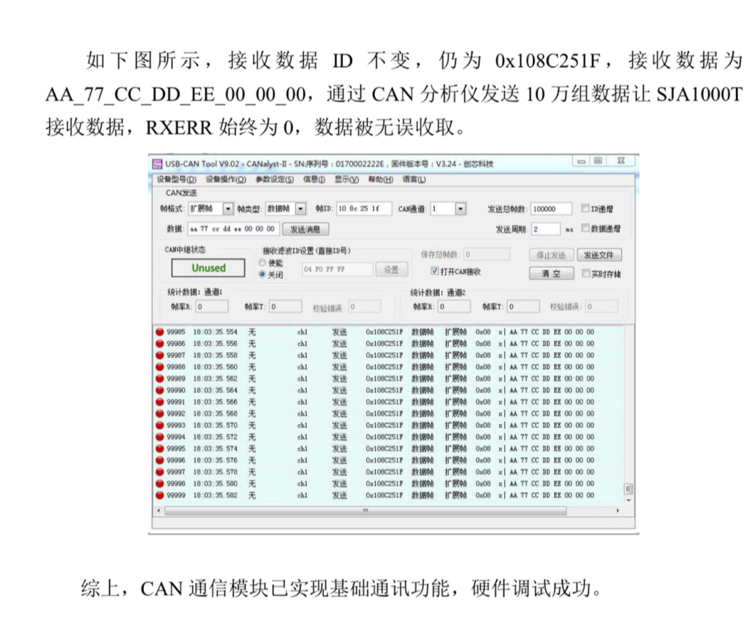 基于FPGA的SJA1000T CAN通信驱动代码功能说明_sja1000t 与3.3v兼容-CSDN博客