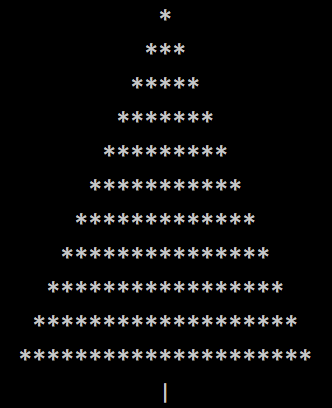如何用简单的Python代码绘制圣诞树？_python画圣诞树代码最新版本更新内容-CSDN博客