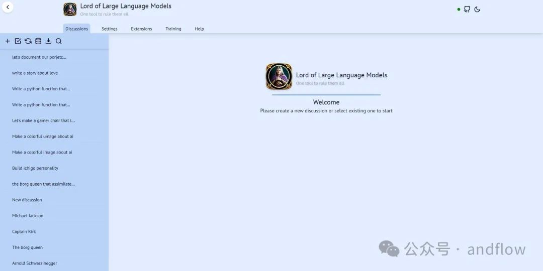 【GitHub项目推荐--用于运行LLM的最佳开源WebUI】【转载】_github webui-CSDN博客