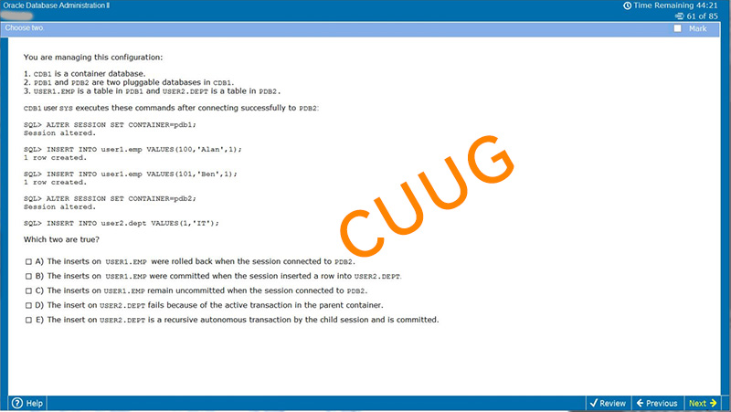 准备考OCP中级认证，需要不需要先考初级OCA？_oracle 19c认证oca视频下载-CSDN博客