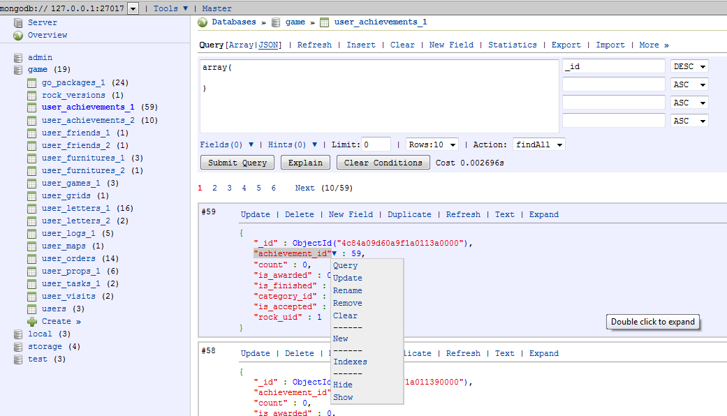 HoRain云--MongoDB 管理工具: Rockmongo-CSDN博客