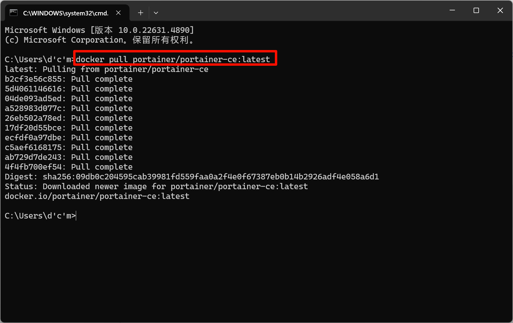 轻松驾驭Docker！Windows Docker Desktop部署Portainer全攻略_portainer windows-CSDN博客