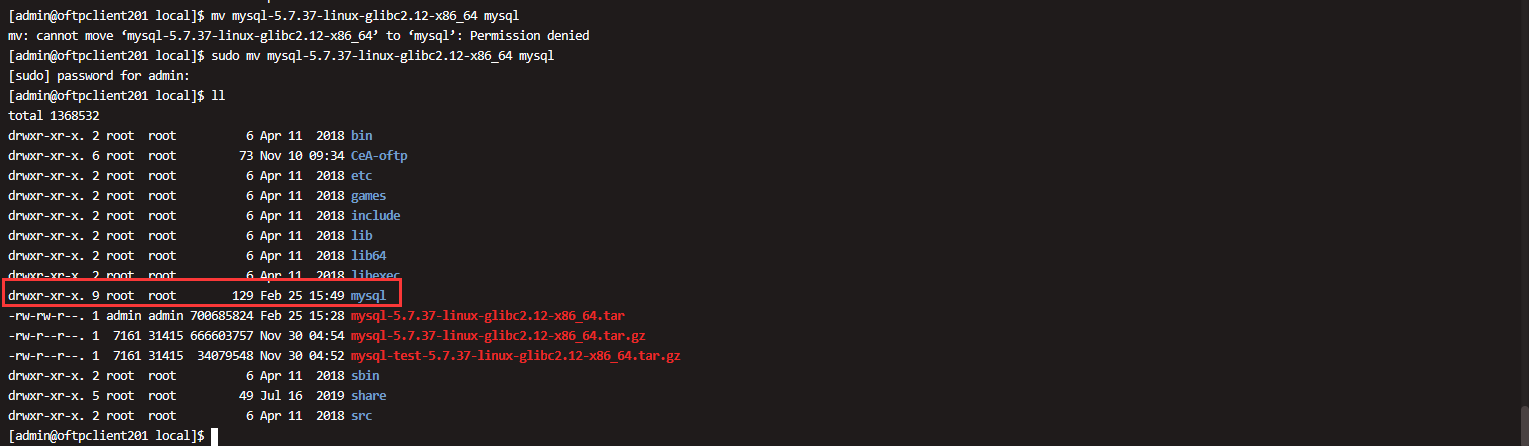 【MySQL】Linux安装MySQL5.7完整版教程及遇到的坑_linux 安装mysql5.7-CSDN博客