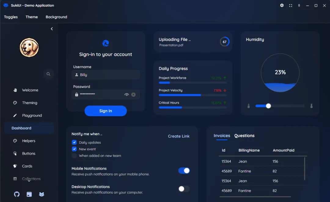 精选两款 .NET 开源、现代化的 Avalonia UI 组件库-CSDN博客