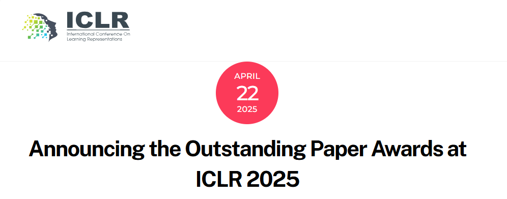 ICLR 2025杰出论文均为华人一作！-CSDN博客