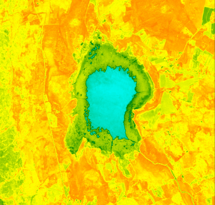 使用 Google Earth Engine 上的 NDWI 检测水体_谷歌地图识别-CSDN博客