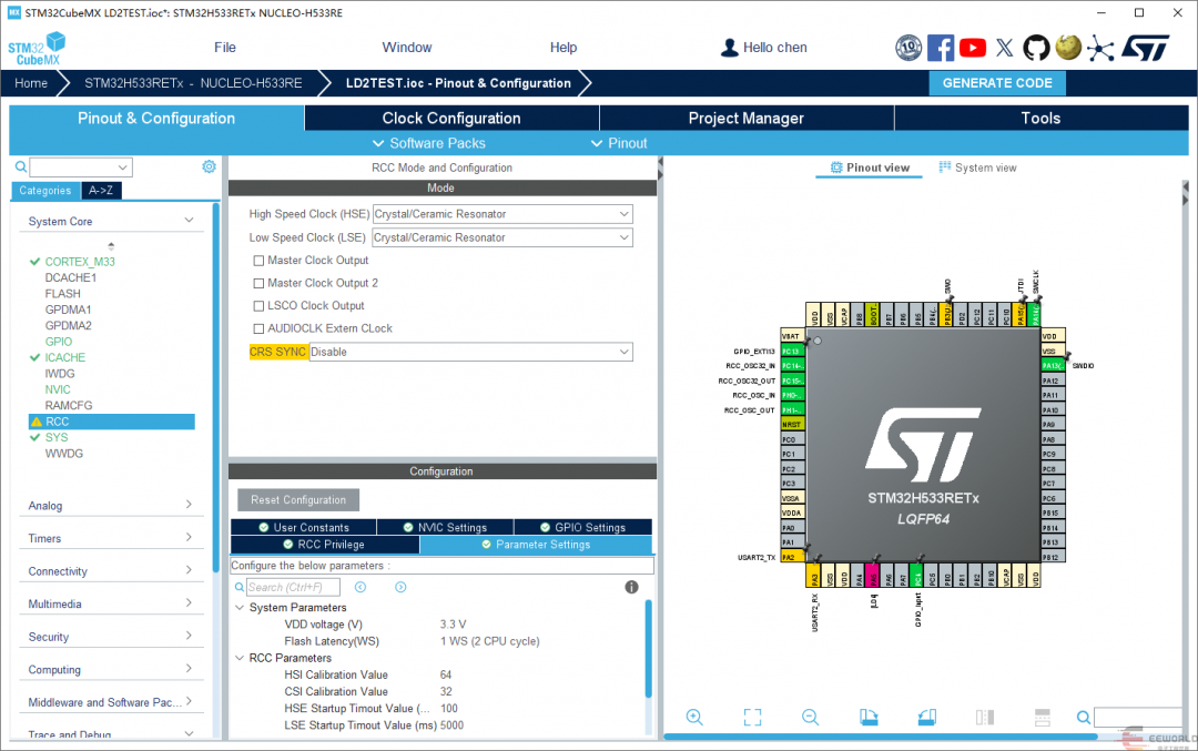[STM32H5]【STM32 Nucleo-64 测评】基础任务gpio之led_stm32 cube nucleo 板子-CSDN博客